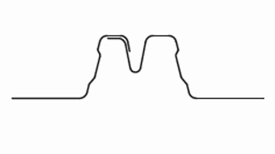 What Is Inverted Or Reversed Metal Decking?